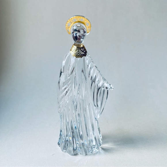 Gorham | Holiday | Gorham Germany Nativity Crystal Clear Mary Figurine ...